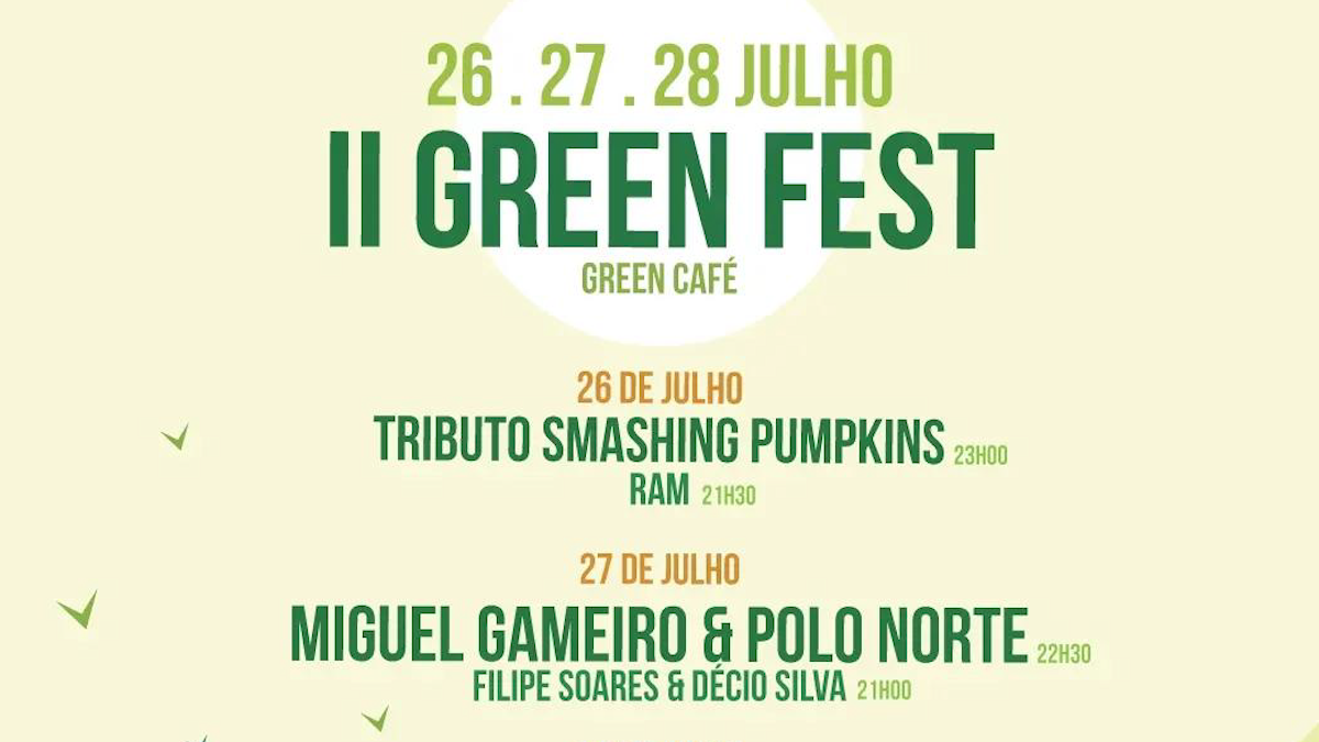 II Green Fest em Angra do Heroísmo abre com tributo aos Smashing ...