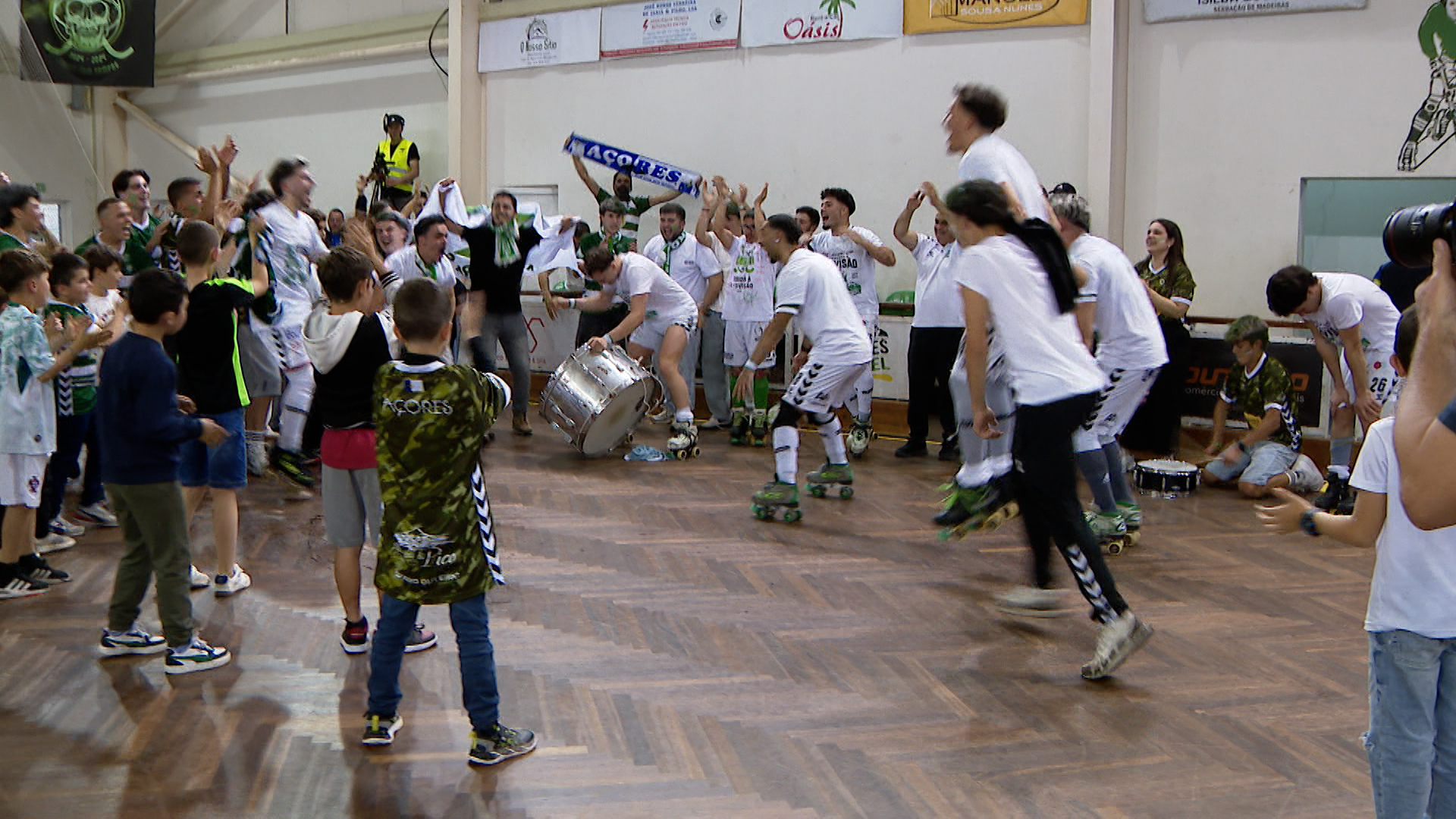 Hóquei em Patins: Candelária sobre à Primeira Divisão Nacional - RTP Açores